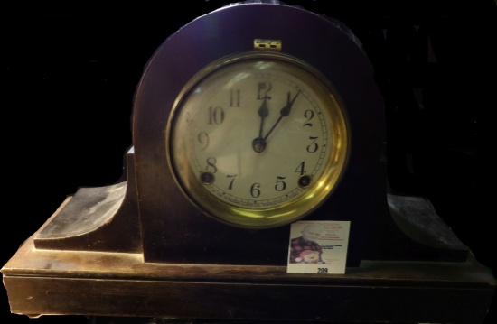 Antique Sessions Clock Co. Mantle Clock. Made in Forestville, Conn ...