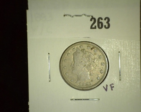 1883 Liberty Nickel - With Cents - Better Date, VF. | Coins & Currency ...