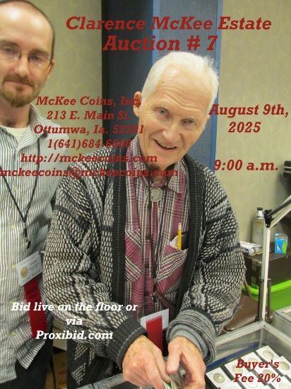 McKee Coins, Inc. Auction Catalog - Mckee Coins Inc. Live Auction ...