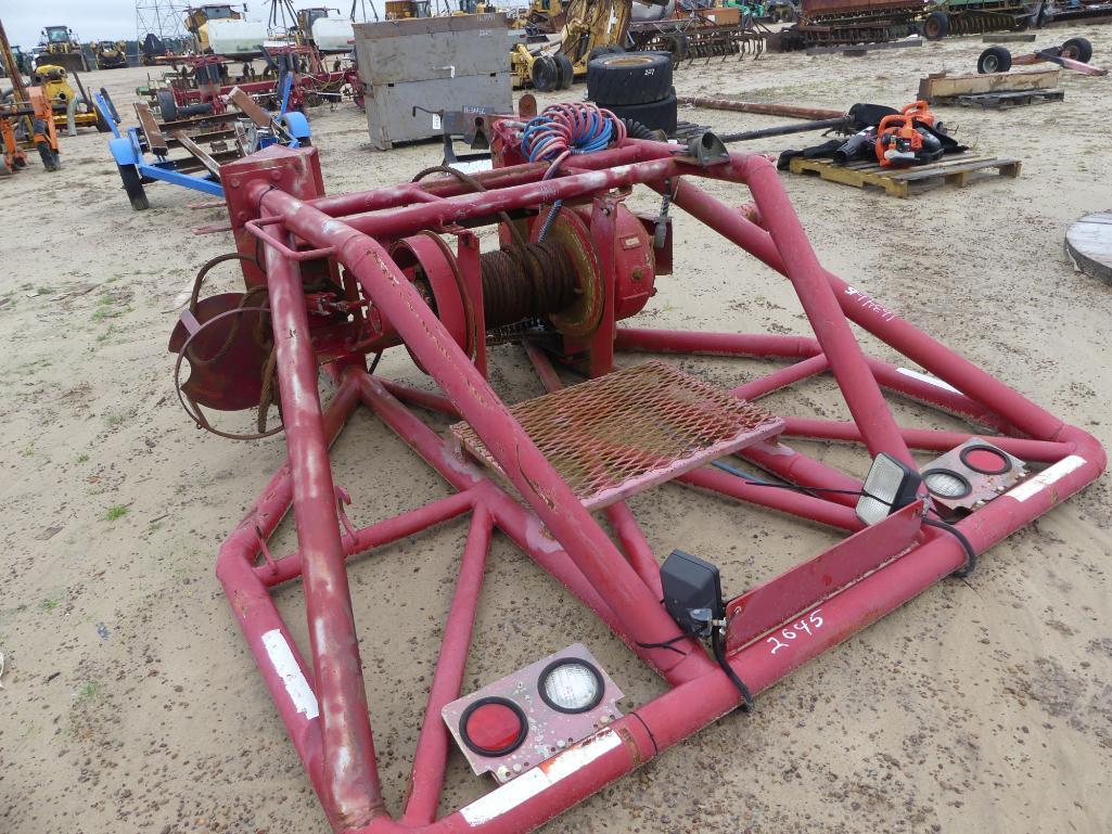 HEADACHE RACK W/ CABLE WINCH MOUNTED | Proxibid