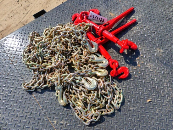 UNUSED GREAT BEAR RATCHET BINDERS & CHAINS | Online Auctions | Proxibid