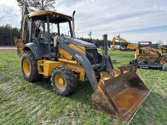 JOHN DEERE 410J BACKHOE | Heavy Construction Equipment Loaders Backhoe ...