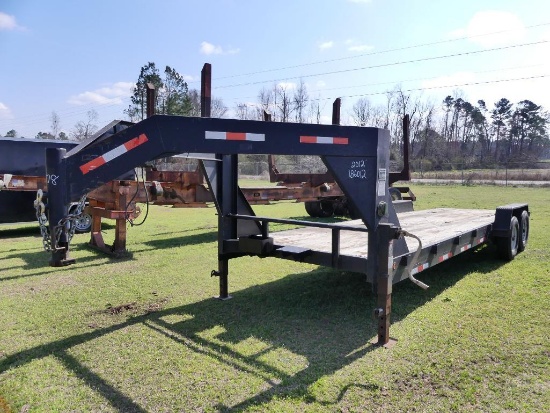 2012 WADE SERVICES 82" X 24' GOOSENECK TRL | Commercial Trucks ...