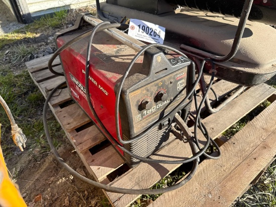 LINCOLN POWER MIG 180 DUAL WELDER | Online Auctions | Proxibid