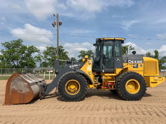 2017 JOHN DEERE 524K-II HIGH LIFT WHEEL LOADER | Heavy Construction ...