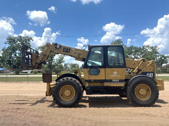 1998 CATERPILLAR TH103 TELESCOPIC FORKLIFT | Heavy Construction Equipment Lifts Telehandlers ...