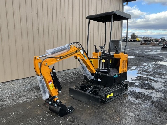 New Future FT15 Mini Excavator | Heavy Construction Equipment ...