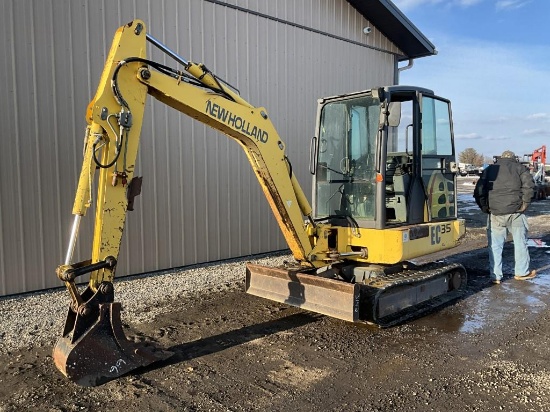 2000 New Holland EC35 Mini Excavator | Heavy Construction Equipment ...