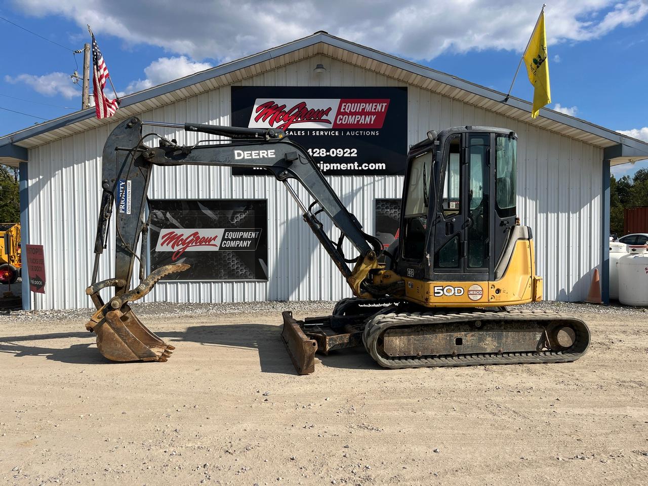 John Deere 50d Excavator Toy