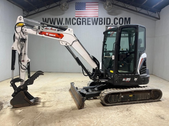 2022 Bobcat E35 R2 Series Mini Excavator | Heavy Construction Equipment ...