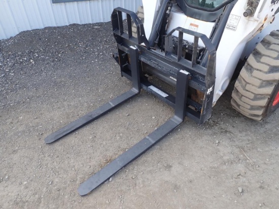 Bobcat 42" Skid Steer Pallet Forks | Heavy Construction Equipment ...