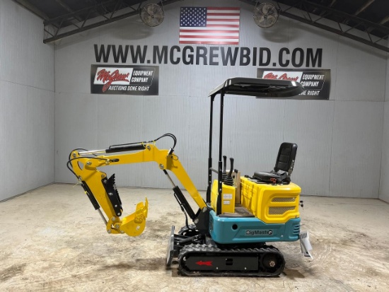 Dig Master DM100 Mini Excavator | Heavy Construction Equipment ...