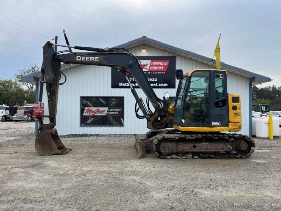 John Deere 85G Mini Excavator | Heavy Construction Equipment Excavators ...