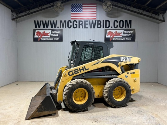 2015 Gehl V270 Skid Steer Loader | Heavy Construction Equipment Skid ...