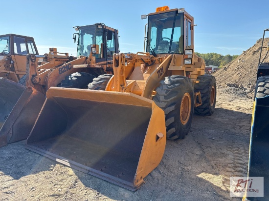 Case 721 wheel loader, pin on bucket, cab, heat, 9714 hrs. - Bill of ...