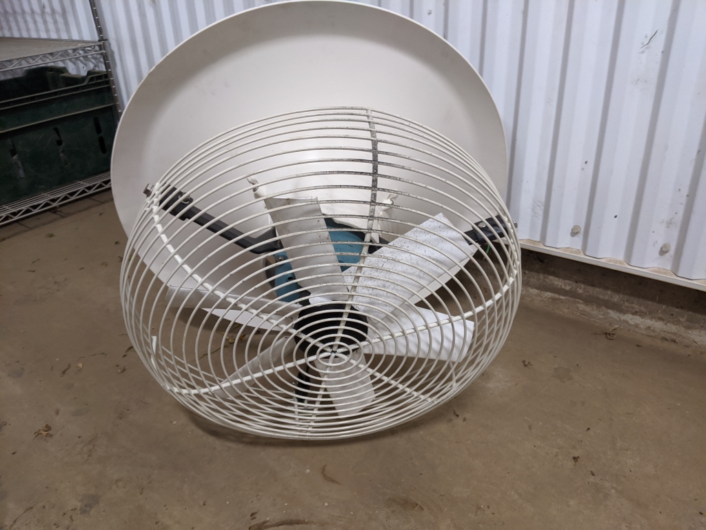 VOSTERMAN 220V CIRCULATING FAN | Proxibid