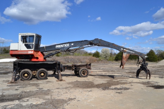 PRENTICE 384 KNUCKLBOOM LOADER | Heavy Construction Equipment Forestry ...