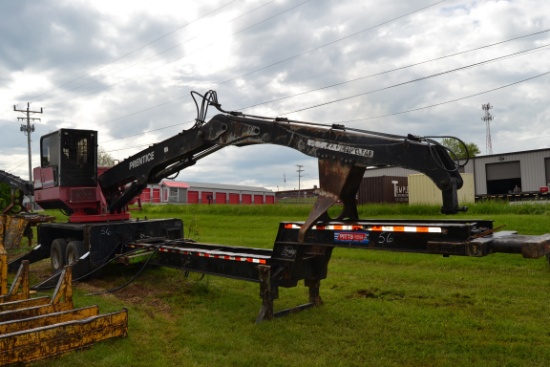 PRENTICE 2384 KNUCKLEBOOM LOADER W/CONT GRAPPLE W/ JOYSTICK CONTROLS W ...
