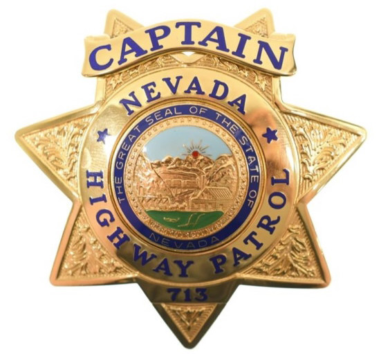 Nevada Highway Patrol Badge Logo Nevada State Police Trooper Highway