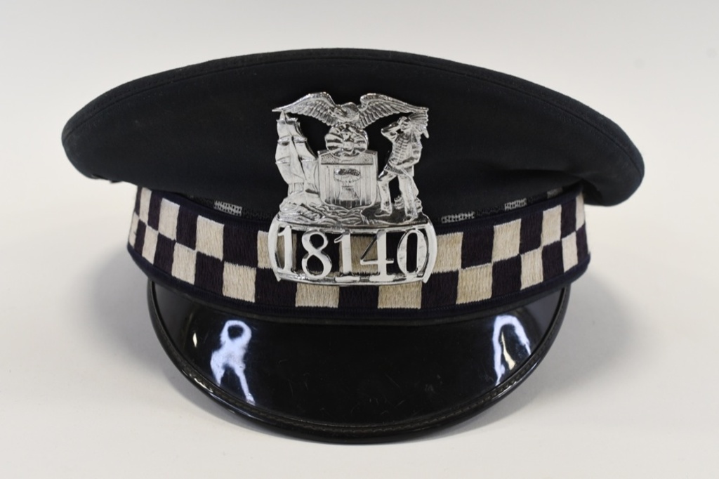 Collectibles Memorabilia Generic TEXAS Style POLICE Visor Hat Cap Badge ...