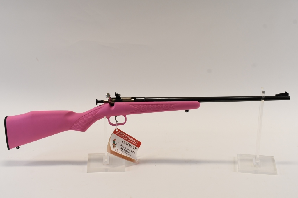 Pink 22 Rifle Cricket