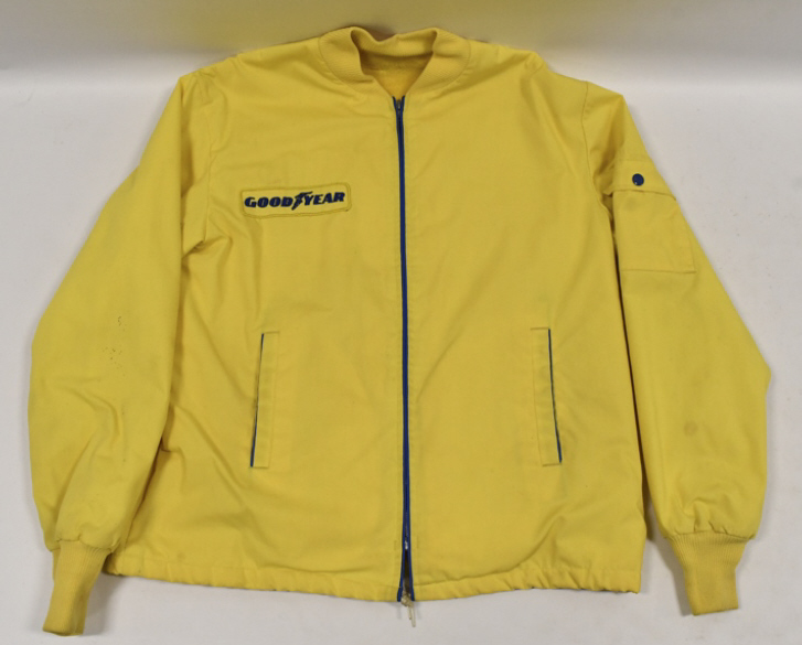 Goodyear Yellow Jacket From Bobby Unser | Proxibid