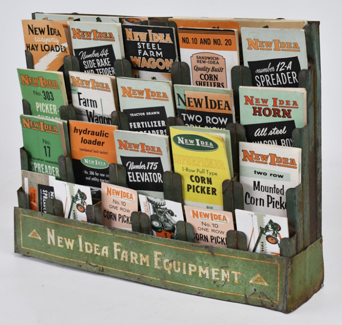 New Idea Farm Equipment Logo New Idea Farm Equipment Sign Aumann
