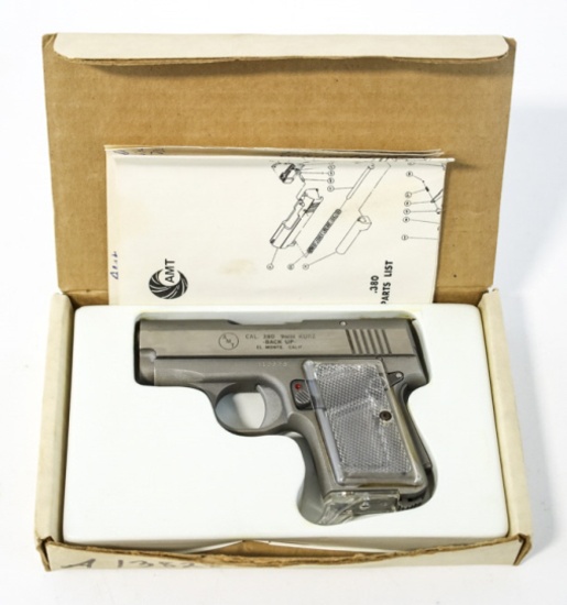 AMT Back Up .380 Auto Semi-Automatic Pistol In Box | Guns & Military ...