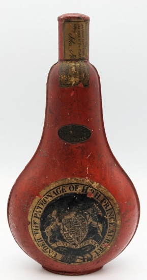 Early John Hall & Son Rifle Gunpowder Tin Flask | Guns & Military ...