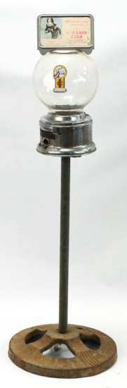 Vintage Ford 1¢ Gumball Machine w Stand | Art, Antiques & Collectibles ...