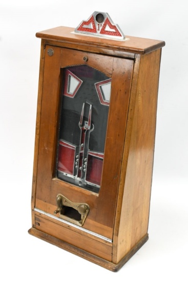 Early 1¢ Coin Op Pyramid Penny Slot Arcade Machine | Art, Antiques ...