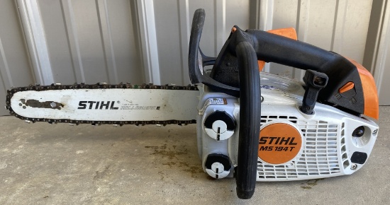 STIHL MS 194T 14" 32cc Gas Chain Saw | Heavy Construction Equipment ...