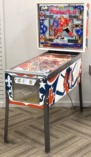 1977 Bally Bobby Orr Power Play Pinball Machine | Online Auctions ...
