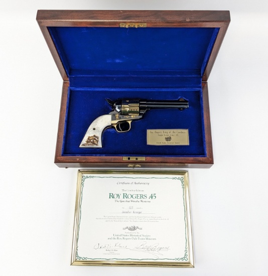 US Historical Society Roy Rogers .45 LC Revolver | Guns & Military ...