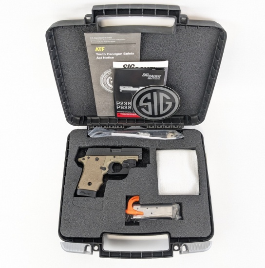NIB Sig Sauer P238 .380 Compact Semi Auto Pistol | Guns & Military ...
