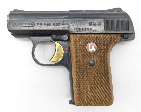 Reck Model P8 6.35mm / .25 ACP Semi Auto Pistol | Guns & Military ...