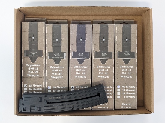 (6) GSG Schmeisser STG 44 .22 LR Magazines | Guns & Military Artifacts ...