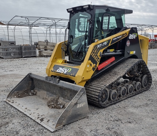 ASV RT-75 Posi-Track Compact Track Loader | Heavy Construction ...