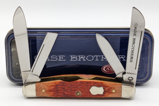 2003 Case XX Case Brothers Chestnut Bone Congress 64052 w/ Tin | Guns ...