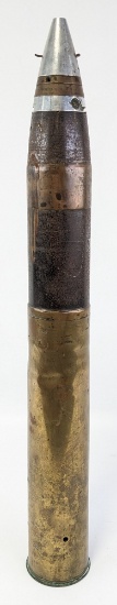 US 75mm Scovill Inert Artillery Shell w/ Projectile | Guns & Military ...