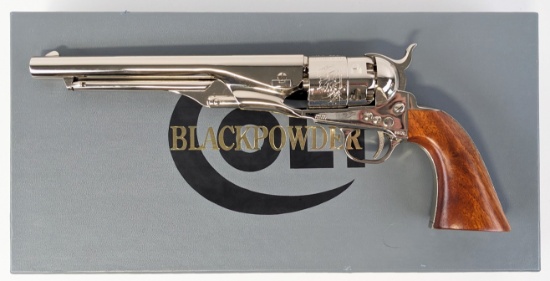 NIB Colt Signature Series Model 1860 Army .44 Cal Black Powder Revolver ...