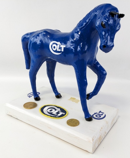 Custom Colt Stallion Statue | Art, Antiques & Collectibles Art Statues ...