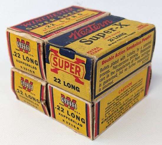 170 Rnd Vtg Winchester & Western .22LR Cartridges | Guns & Military ...