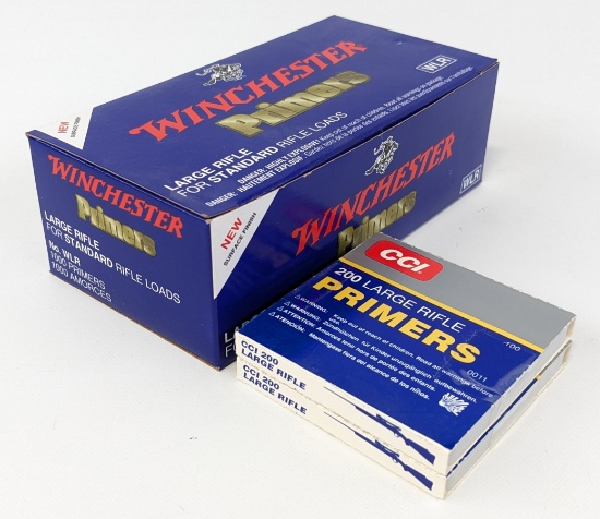 1200 Winchester & CCI Large Rifle Primers | Guns & Military Artifacts ...