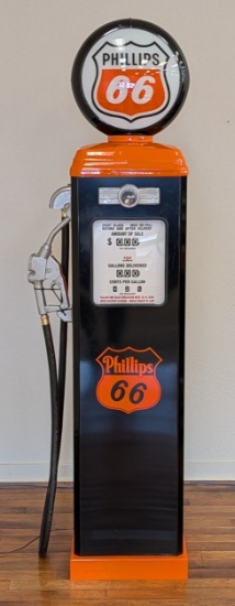 Contemporary Erie Phillips 66 Gasoline Gas Pump | Art, Antiques ...