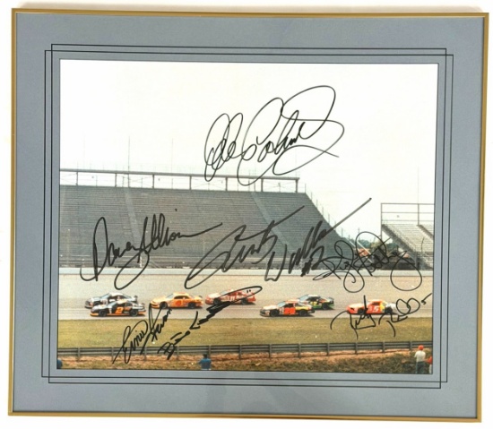 Autographed Dale Earnhardt Sr., Kyle Petty, Rusty Wallace, Davey ...