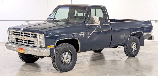 1986 Chevrolet Silverado K20 4x4 Square Body Pickup Truck | Online ...