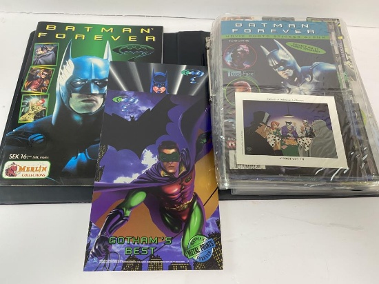 BINDER OF BATMAN DC TRADING / COLLECTOR CARDS | Art, Antiques ...
