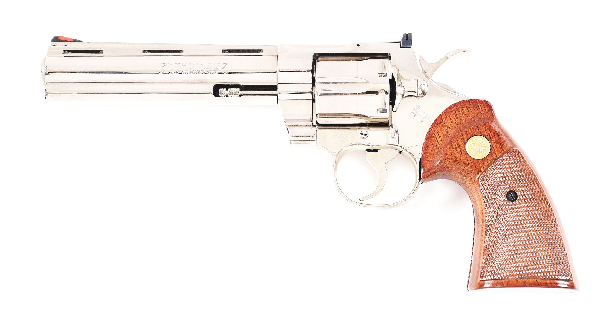 (M) COLT PYTHON DOUBLE ACTION REVOLVER WITH BOX. | Proxibid