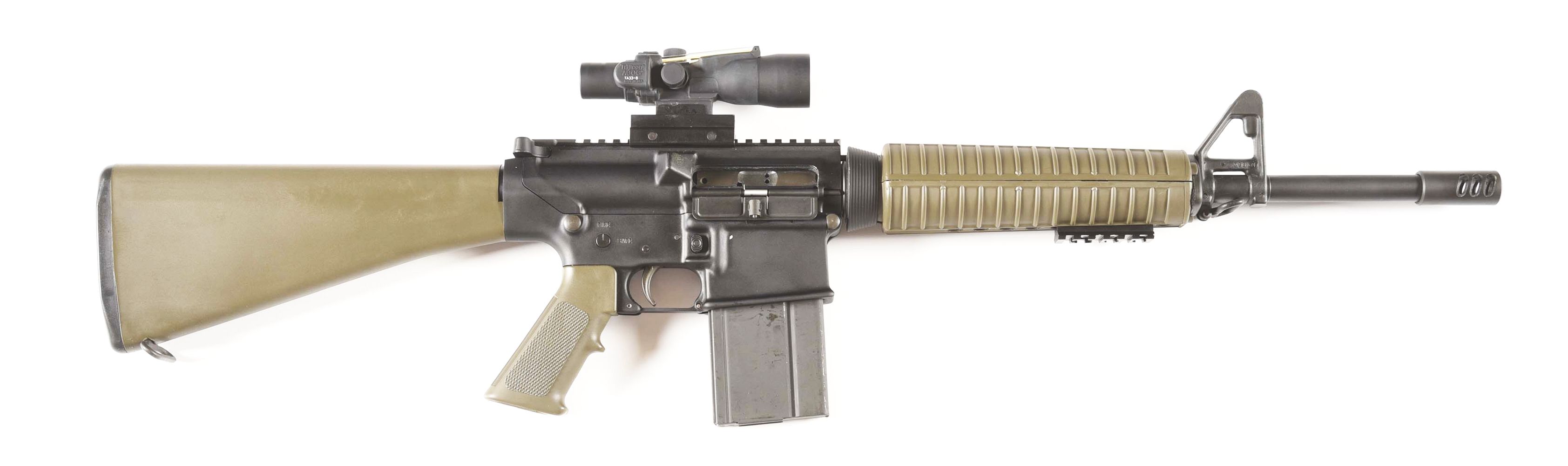 (M) EAGLE ARMS AR-10 SEMI-AUTOMATIC RIFLE WITH | Proxibid